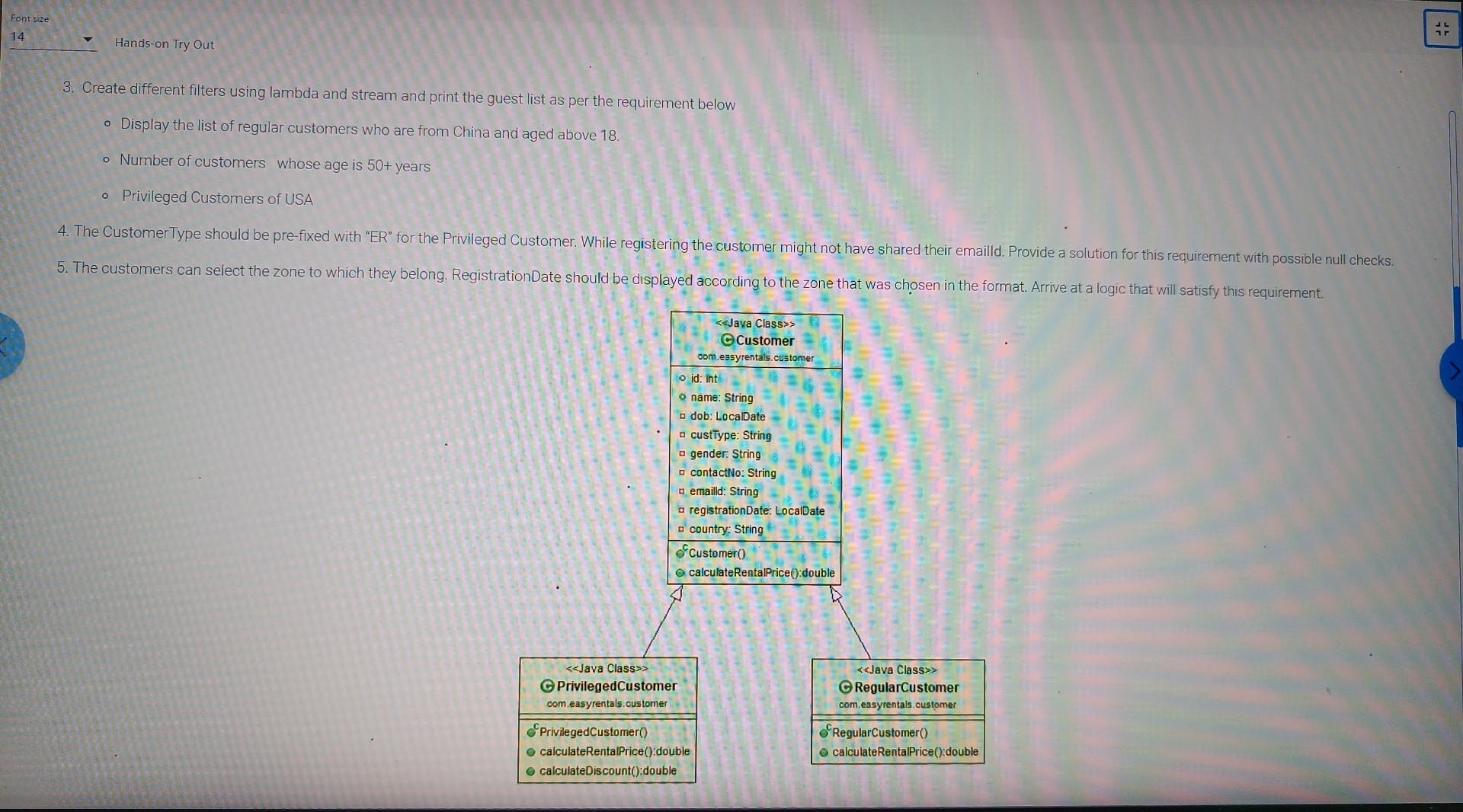 Solved Problem Statement: Easy Rentals is a new Bike rental | Chegg.com