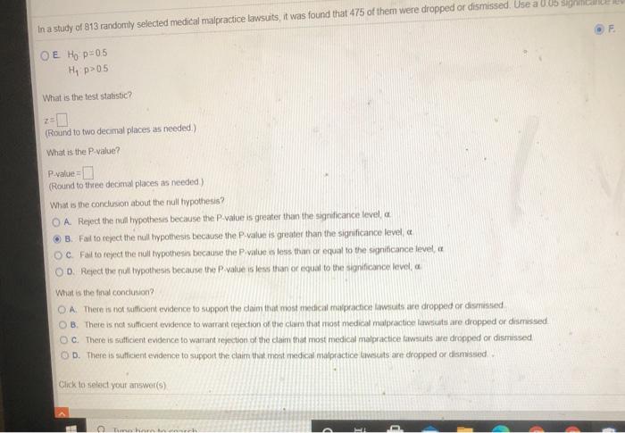 Solved tady strany sected med motoractice it was found that | Chegg.com