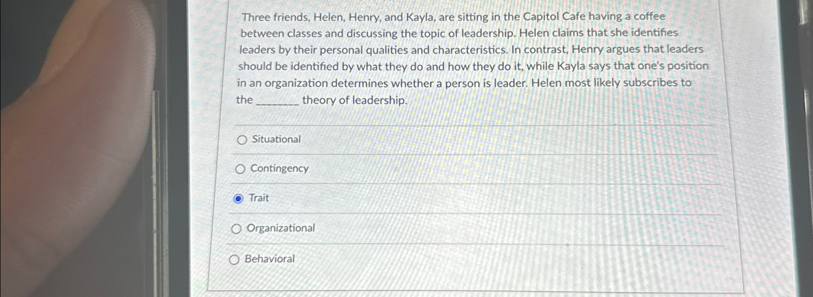 Solved Three friends, Helen, Henry, and Kayla, are sitting | Chegg.com