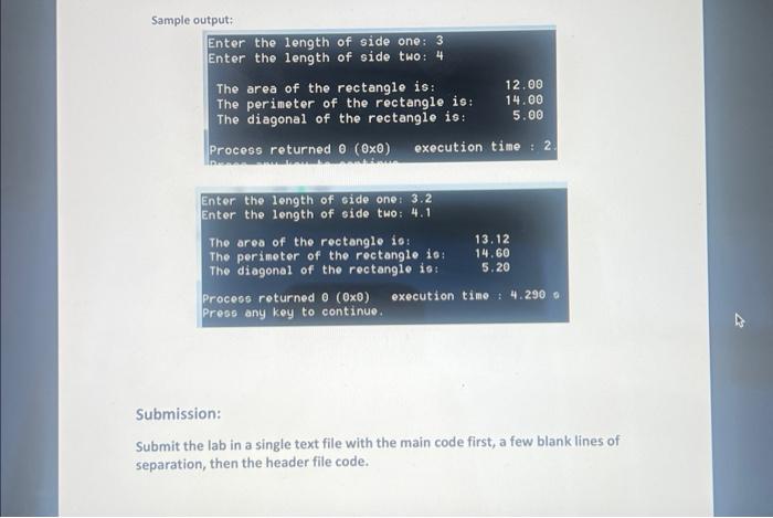 Solved complete lab #5 make sure its c++ and runs for a | Chegg.com