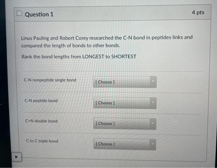 Solved Question 1 4 pts Linus Pauling and Robert Corey | Chegg.com
