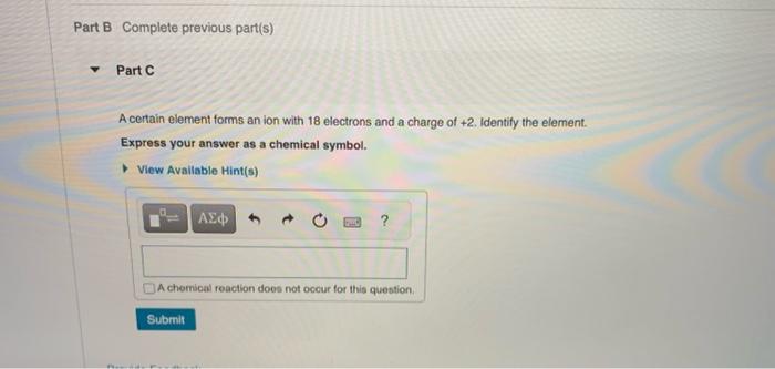 Solved If the following elements were to form ions, they | Chegg.com