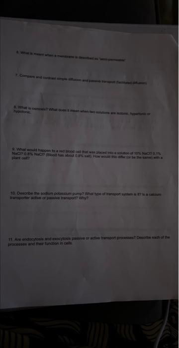 Solved hrpotone. phant cuir? trianpodier acdive of passive | Chegg.com