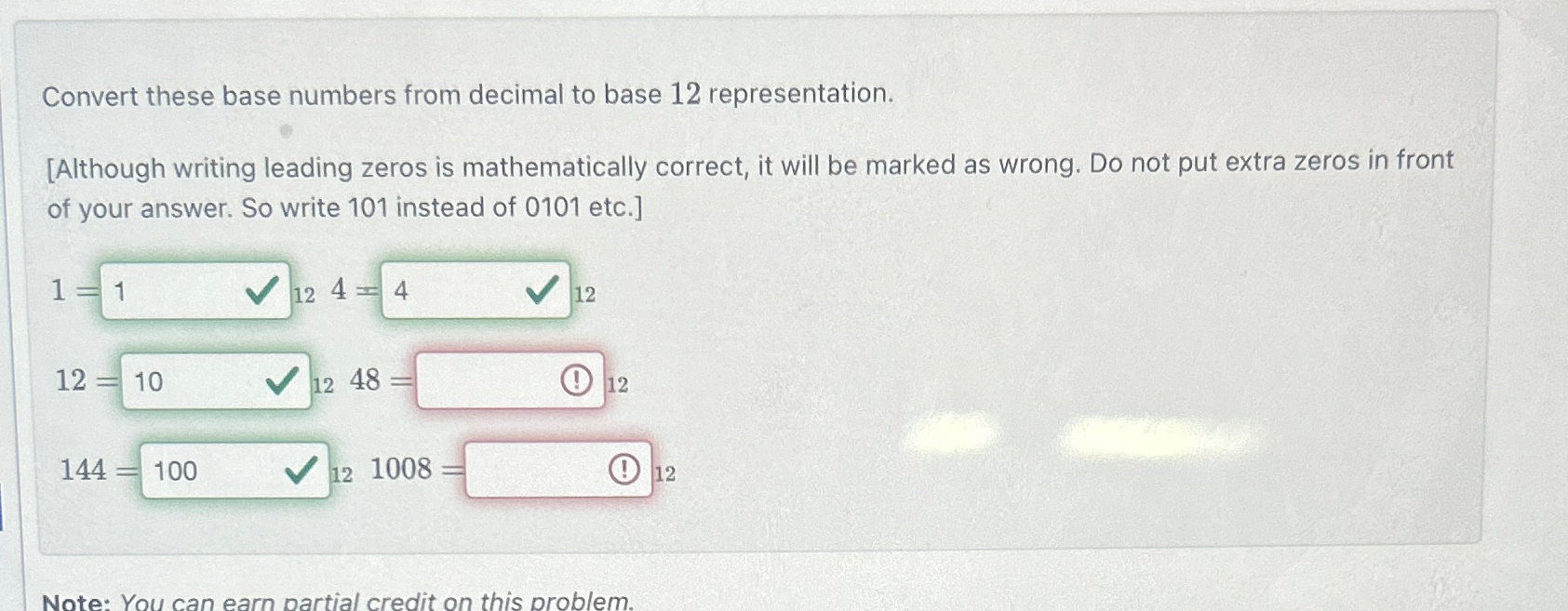 Solved Convert these base numbers from decimal to base 12 | Chegg.com