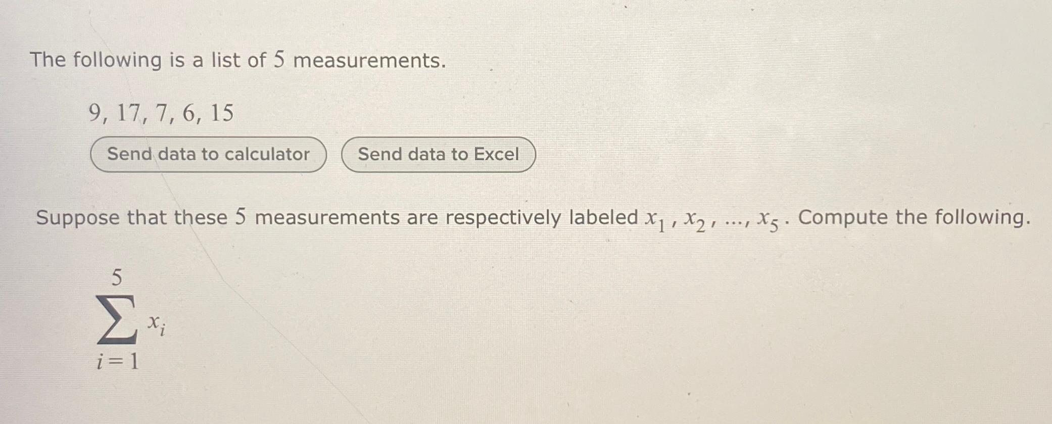 Solved The following is a list of 5 | Chegg.com