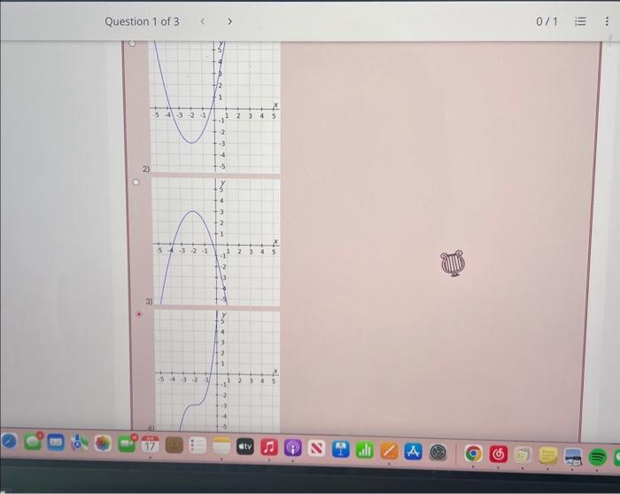 Solved Choose a graph of a function such that f′(x)=0 at | Chegg.com