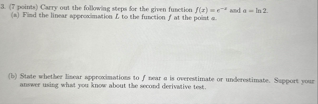 Solved (7 ﻿points) ﻿Carry out the following steps for the | Chegg.com