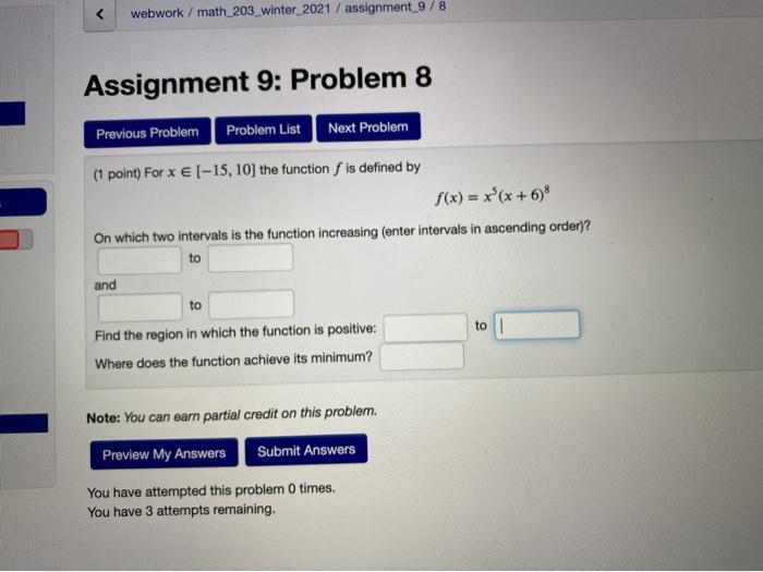 Solved webwork/ math_203_winter_2021 / assignment_9/8 | Chegg.com