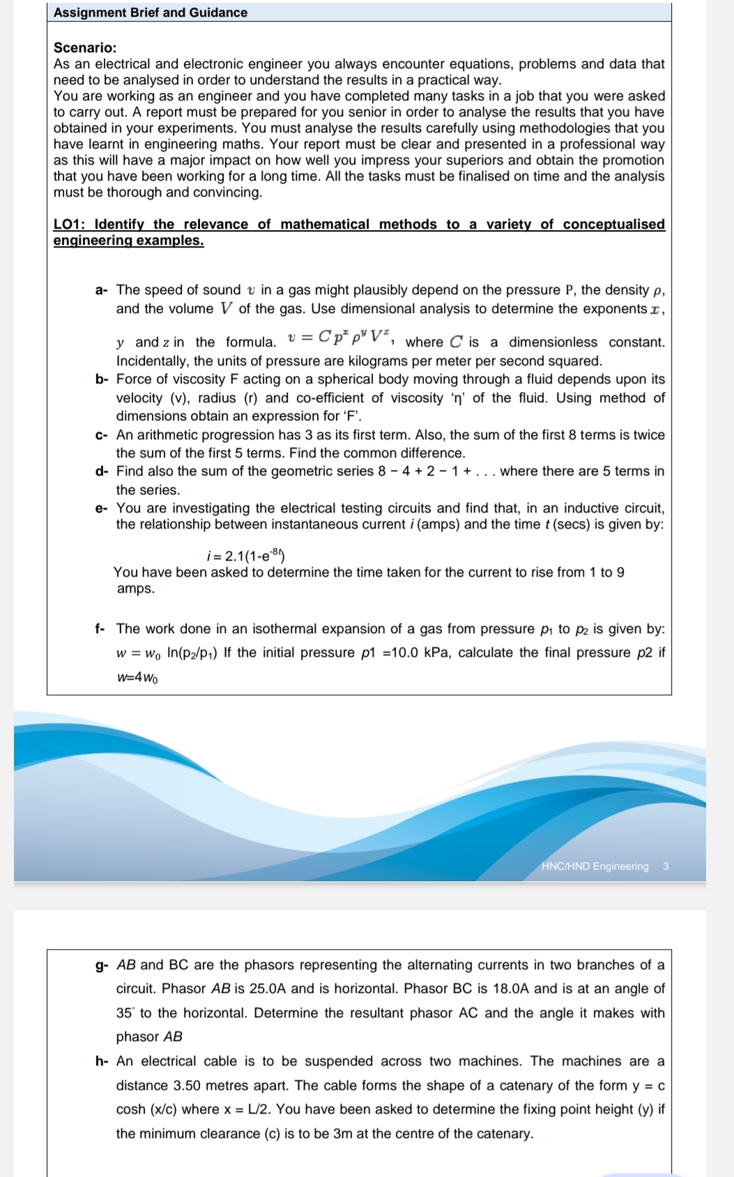 Solved Assignment Brief and GuidanceScenario:As an | Chegg.com
