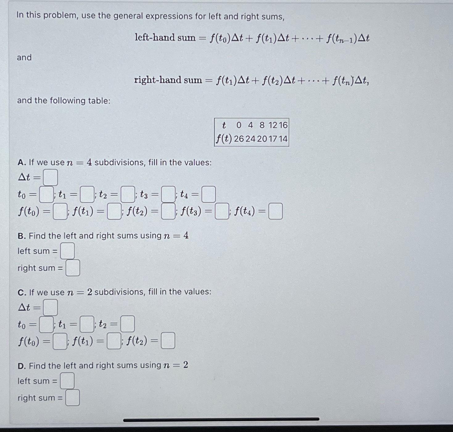 Solved In this problem, use the general expressions for left | Chegg.com