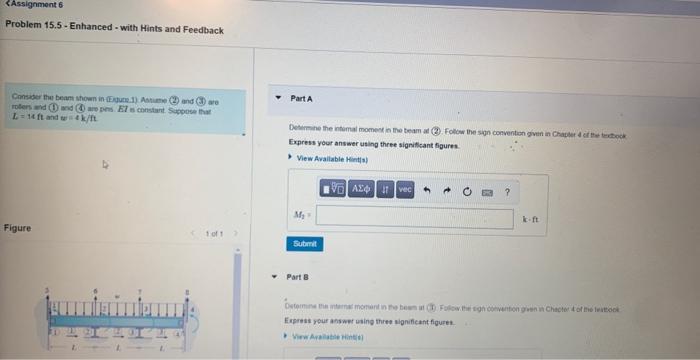 Solved KAssignment 6 Problem 15.5 - Enhanced - with Hints | Chegg.com
