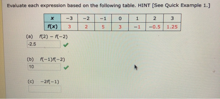 Solved Evaluate each expression based on the following | Chegg.com