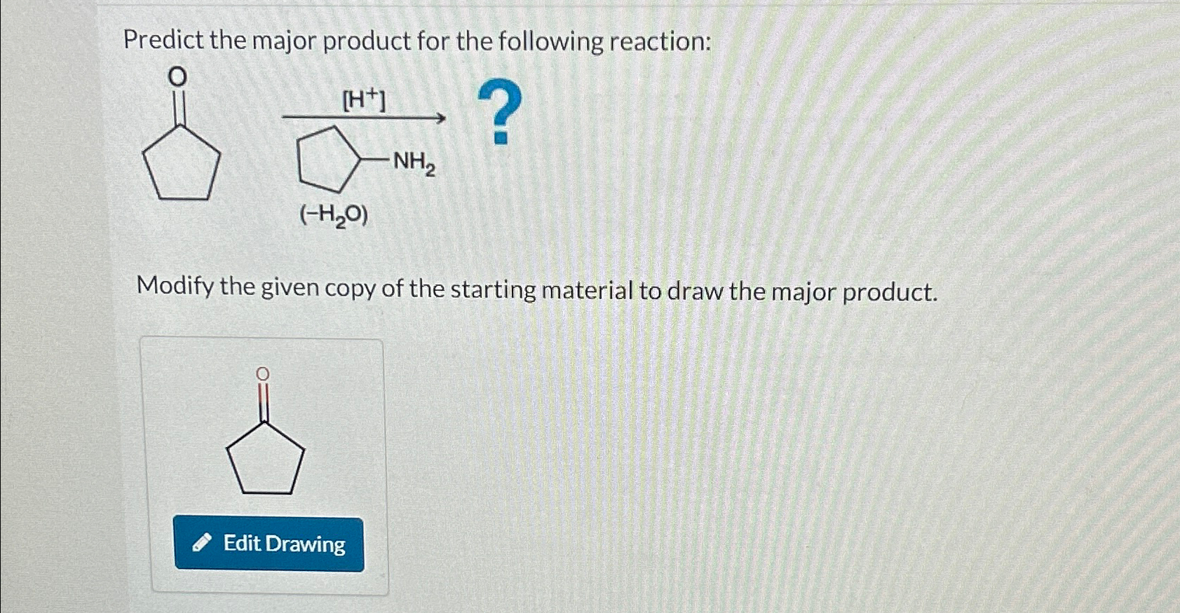 Solved Predict the major product for the following | Chegg.com