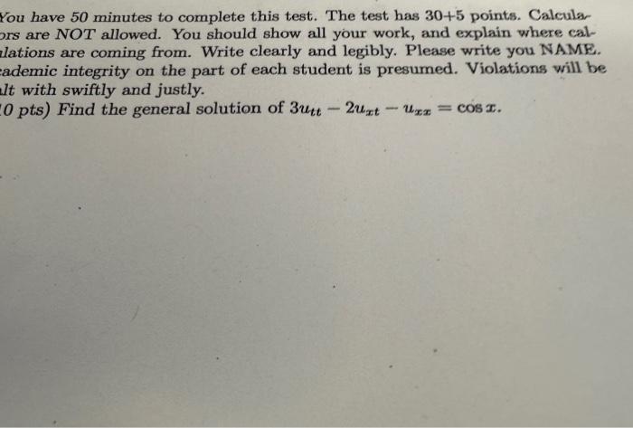 Solved You have 50 minutes to complete this test. The test | Chegg.com
