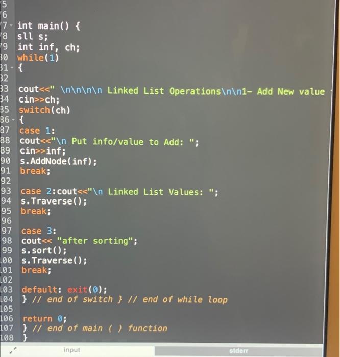 Solved PP #include using namespace std; struct node { int | Chegg.com