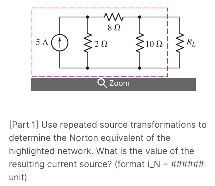 Solved 7 812 15A 212 1012 RL Q Zoom [Part 1] Use repeated | Chegg.com