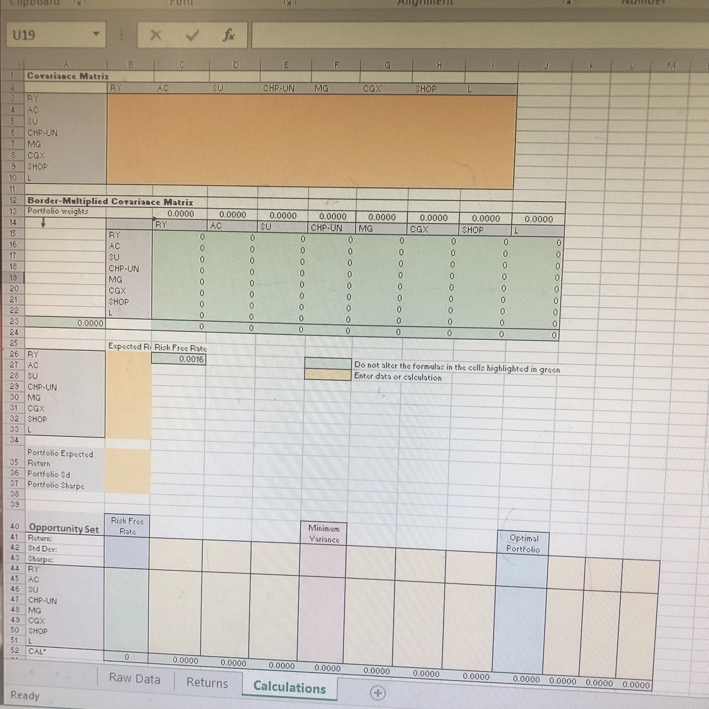Solved Please use the attached excel spreadsheet to answer | Chegg.com