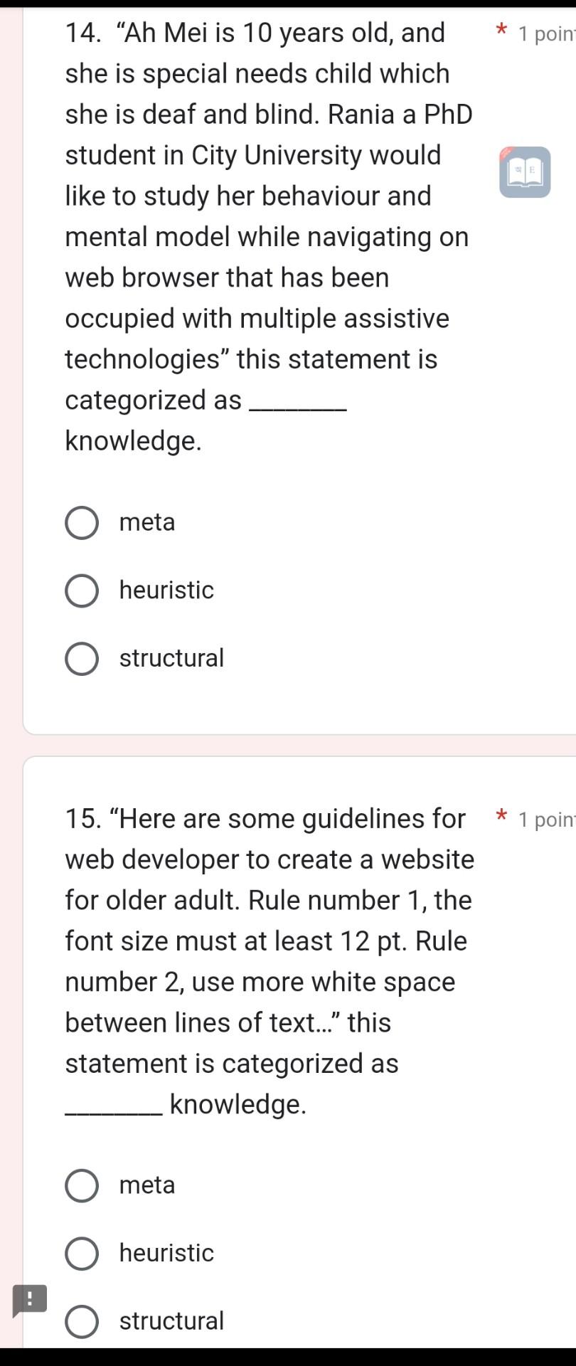 Solved 18. Although Jing Hoo is new * 1 point employee in | Chegg.com