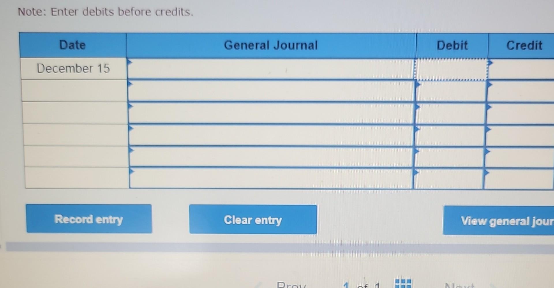 Solved Note: Enter debits before credits. Your client | Chegg.com