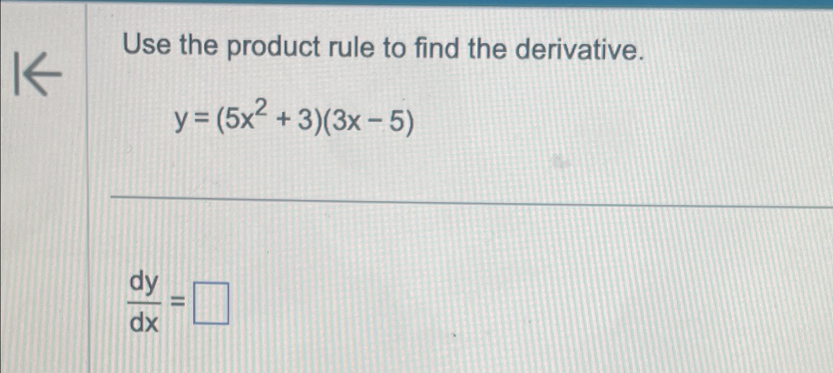 Solved Use the product rule to find the | Chegg.com