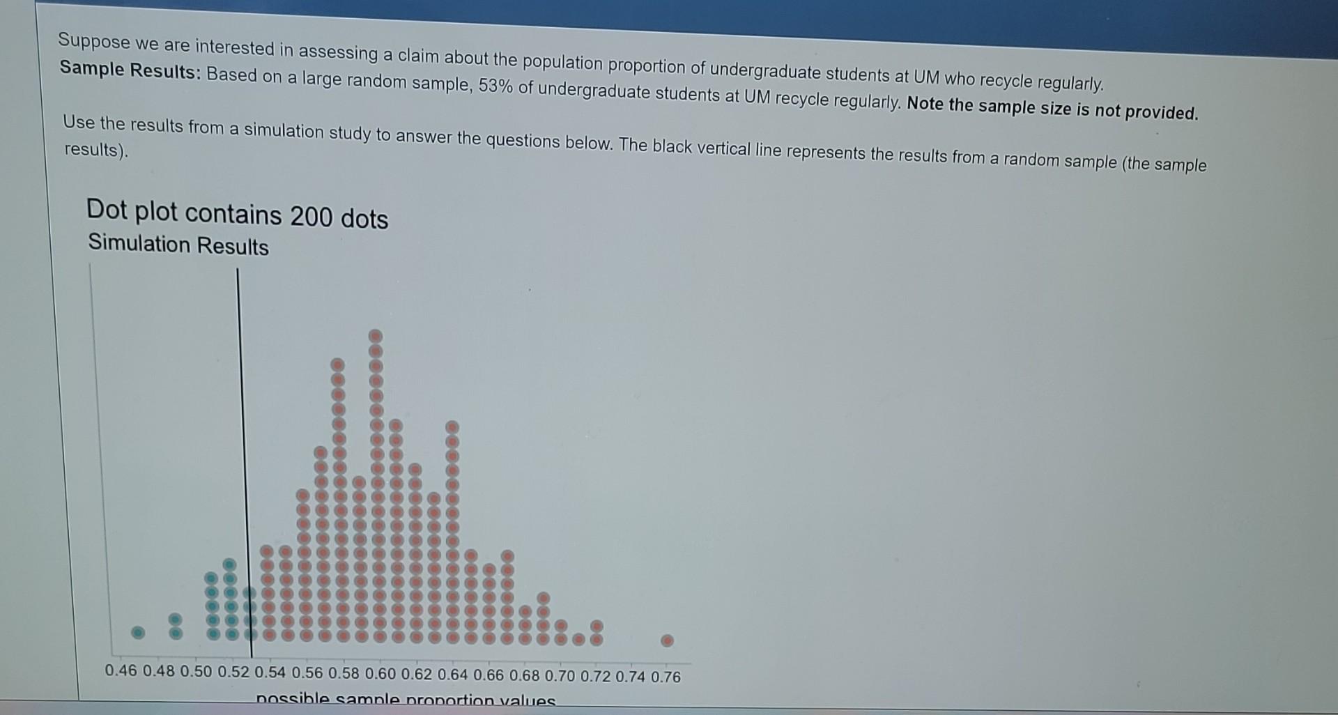 Solved Suppose we are interested in assessing a claim about | Chegg.com