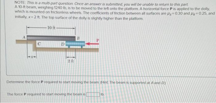 Solved NOTE: This is a multi-part question. Once an answer | Chegg.com