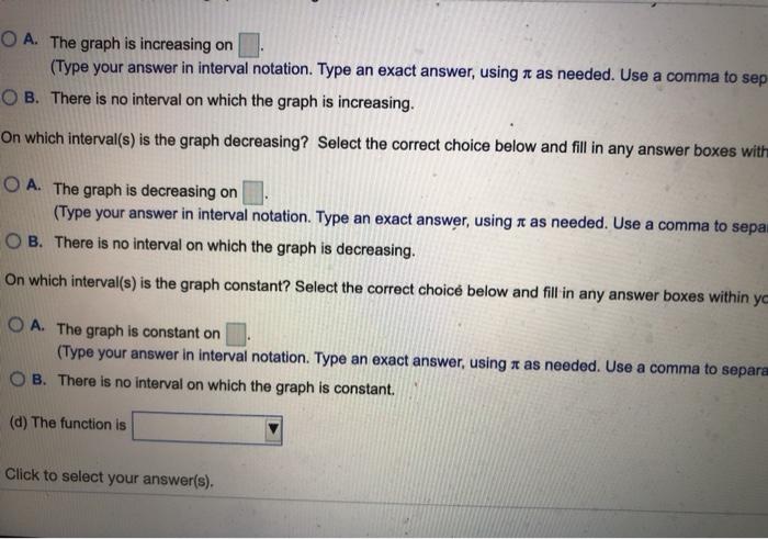 Solved Using the given graph of the function f, find the | Chegg.com