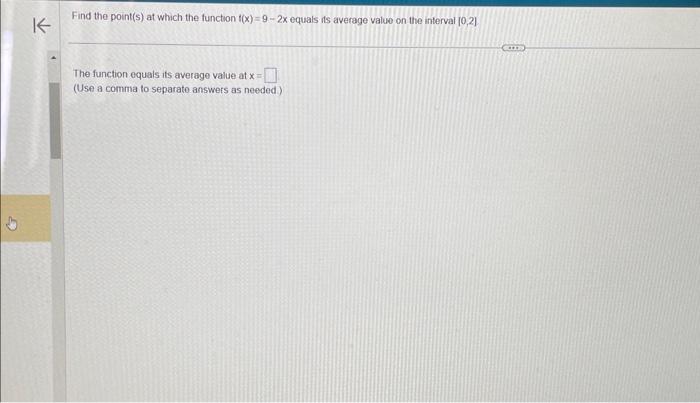 Solved Find the point(s) at which the function f(x)=9−2x | Chegg.com