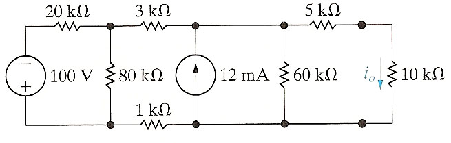 Solved a) Find the current in the 10kΩ resistor by making | Chegg.com