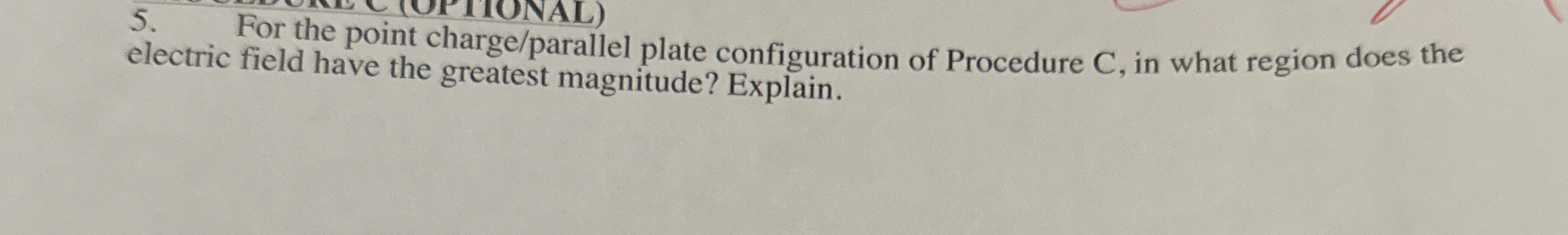 Solved For the point charge/parallel plate configuration of | Chegg.com