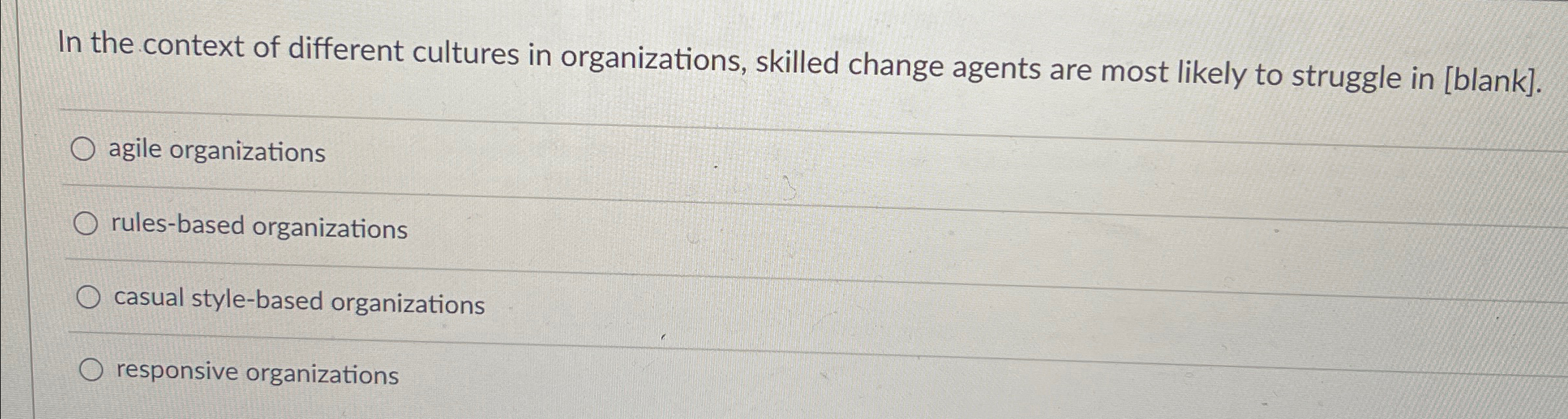 Solved In the context of different cultures in | Chegg.com