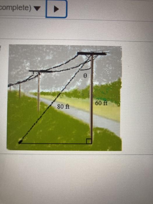 Solved a telephone pole, shown at the op of the next column, | Chegg.com