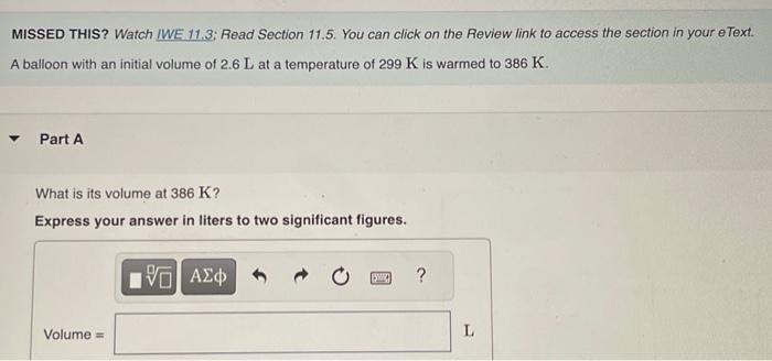 Solved MISSED THIS? Watch KCV 11.4. IWE 11.2; Read Section | Chegg.com