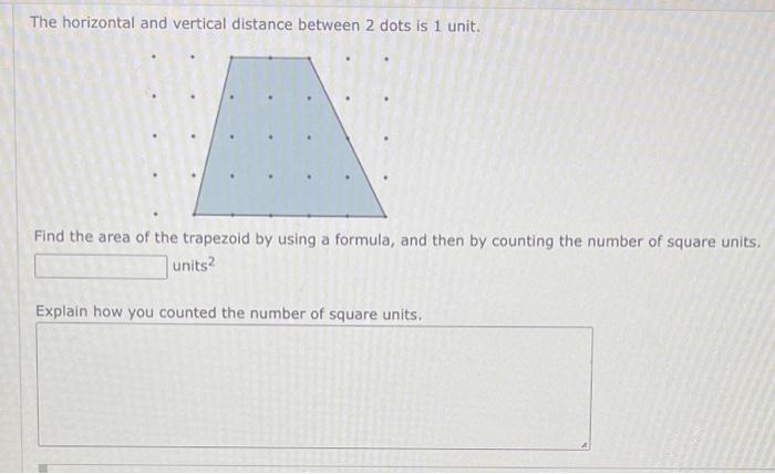 [Solved]: The horizontal and vertical distance between 2 do