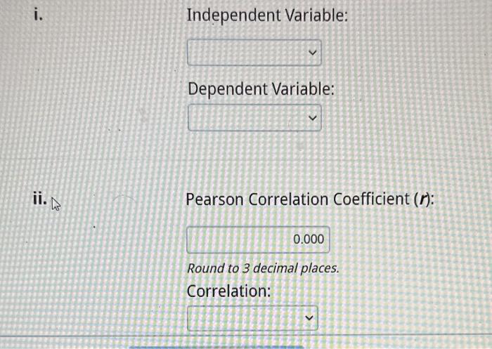 Solved Complete the following instructions: i. Identify the | Chegg.com