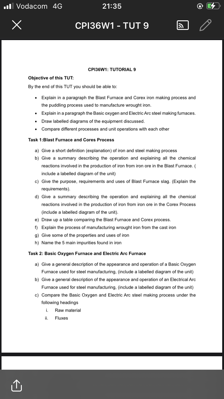 Solved Objective of this TUT:By the end of this TUT you | Chegg.com