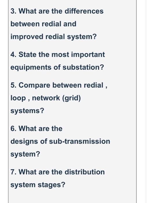 Solved 3. What are the differences between redial and | Chegg.com