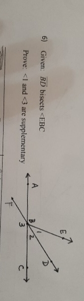 Solved Given: vec(BD) ﻿bisects