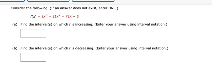 Solved Consider the following. (If an answer does not exist, | Chegg.com