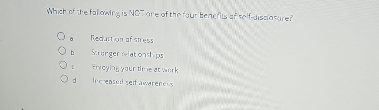 Solved Which of the following is NOT one of the four | Chegg.com