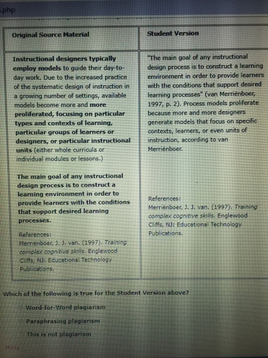 Solved G.php Original Source Material Student Version | Chegg.com