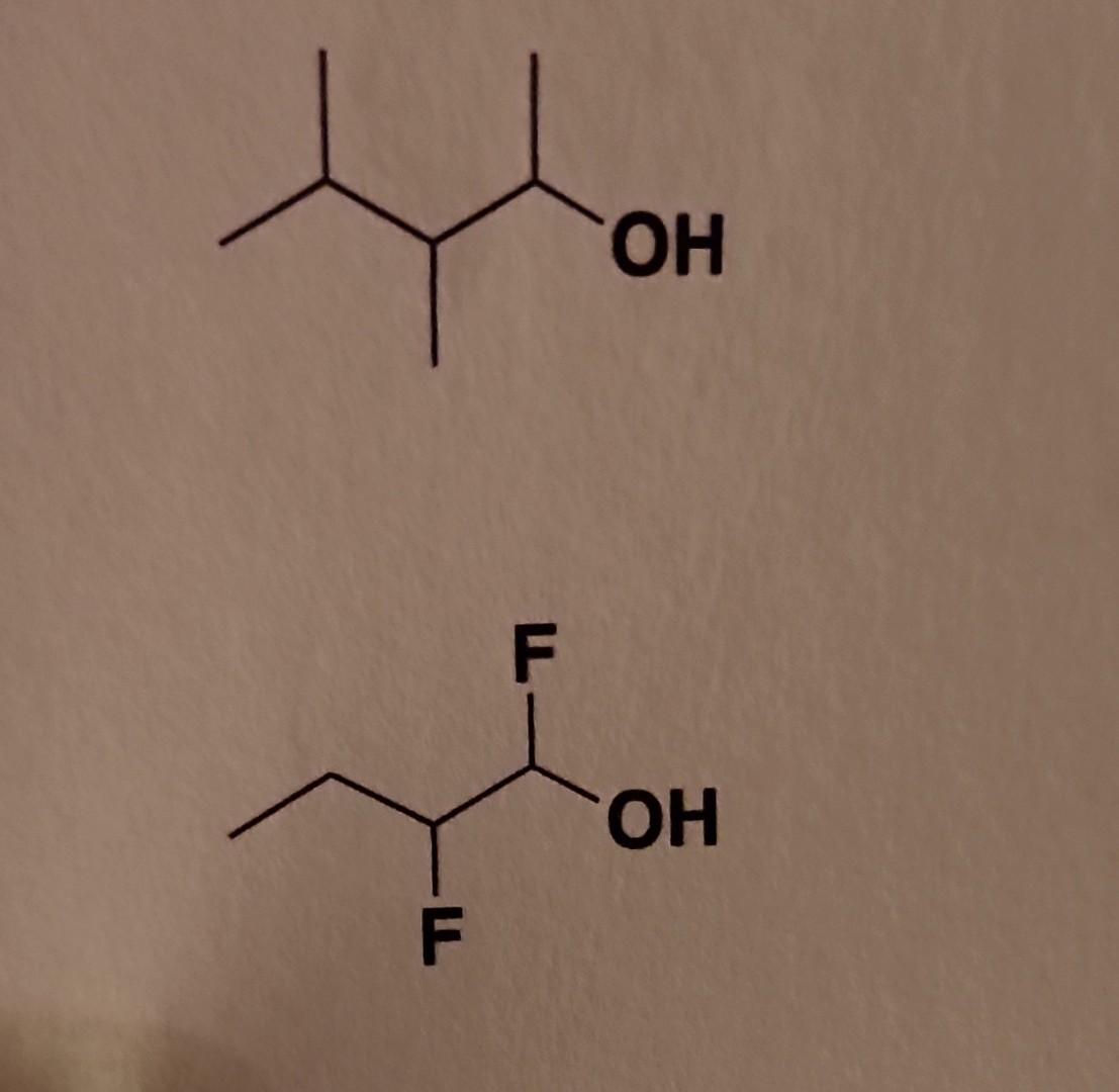 Solved Rank the following alcohols from | Chegg.com Solved Rank the following alcohols from | Chegg.com