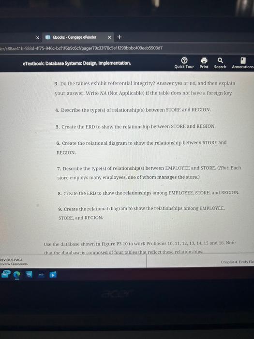 Solved Figure P3.1 The CH03_Storeco Database Tables Dres | Chegg.com