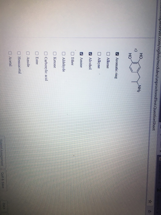 Solved PRACTICE PROBLEM Identify functional groups in the | Chegg.com