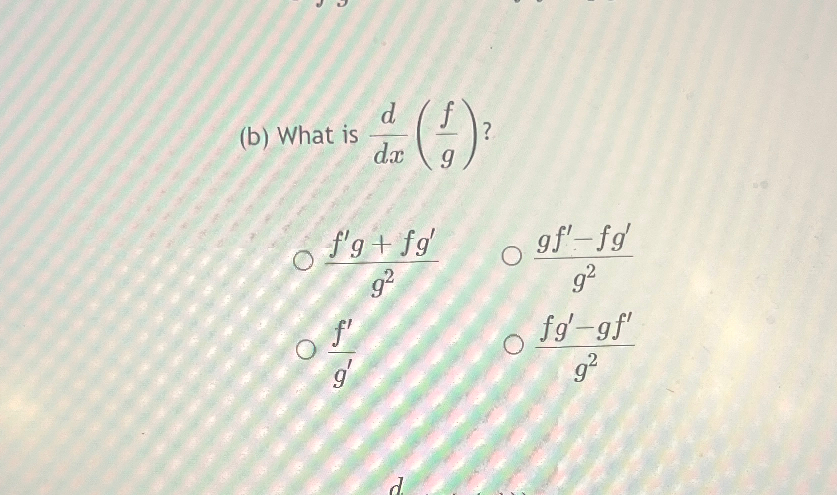 Solved (b) ﻿What is | Chegg.com