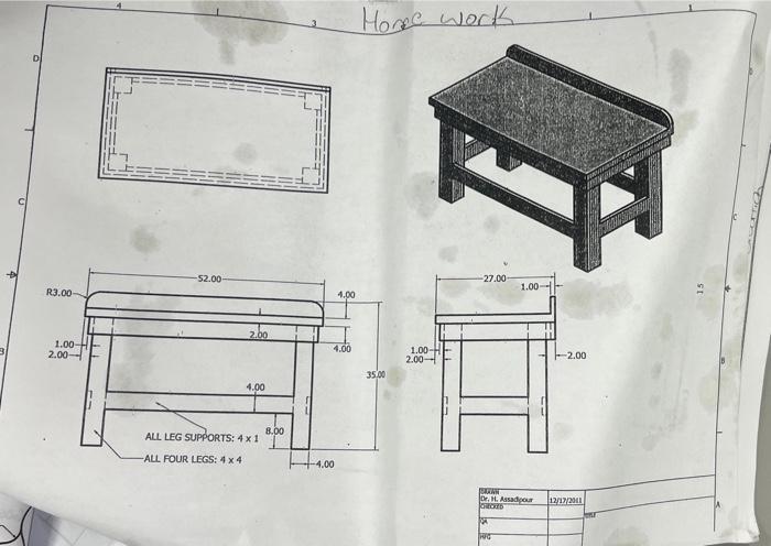 Solved can you please sketch and create an isometric then | Chegg.com