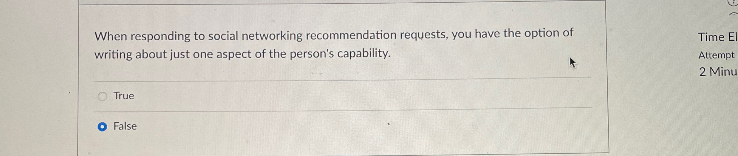 Solved When responding to social networking recommendation | Chegg.com Solved When responding to social networking recommendation | Chegg.com
