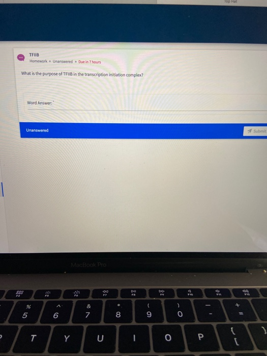 Solved Top Hot ... TFIB Homework – Unanswered Due in hours | Chegg.com