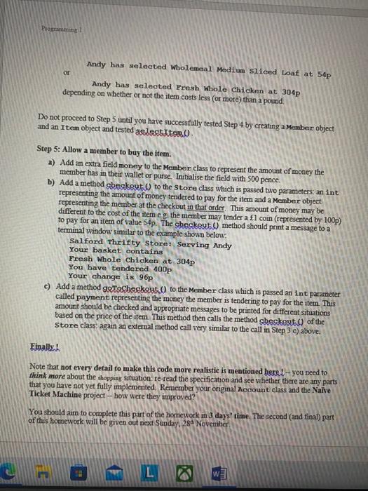 ht IN Paragraph Programming Individual Assessed | Chegg.com