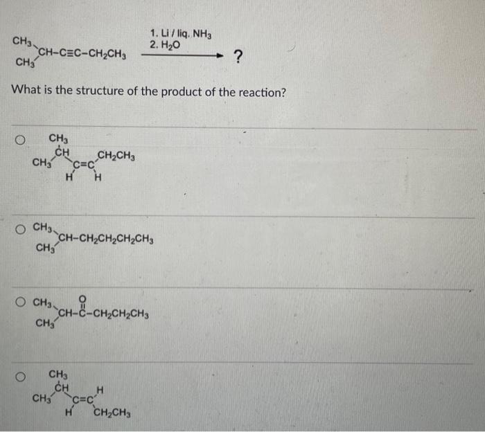 Solved 1. Lif / liq. \\( \\mathrm{NH}_{3} \\) 2. \\( | Chegg.com